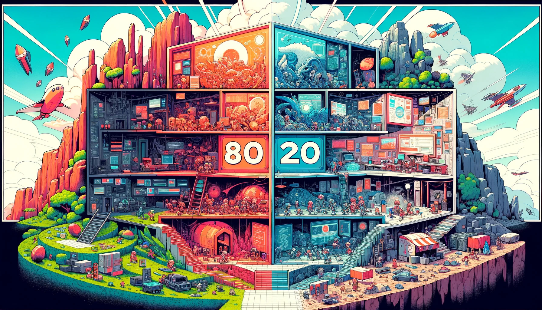 80/20 in Game Design & Development - Essentials: Core Loop, First ...